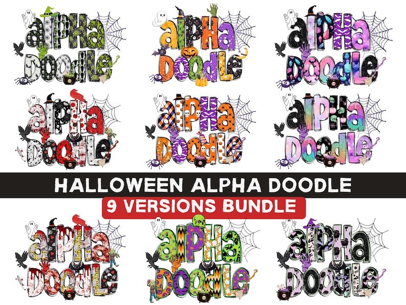 500+ Png Mega Alpha Doodle Bundle, Mikey Fall, Stich Halloween ...