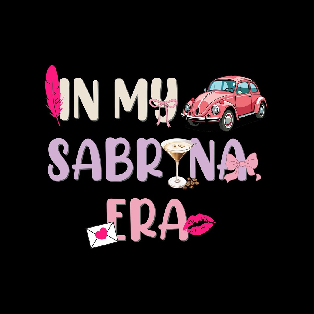 IN My Sabrina Era PNG, Personalized Name Png, Sabrina Groovy Meme Png ...