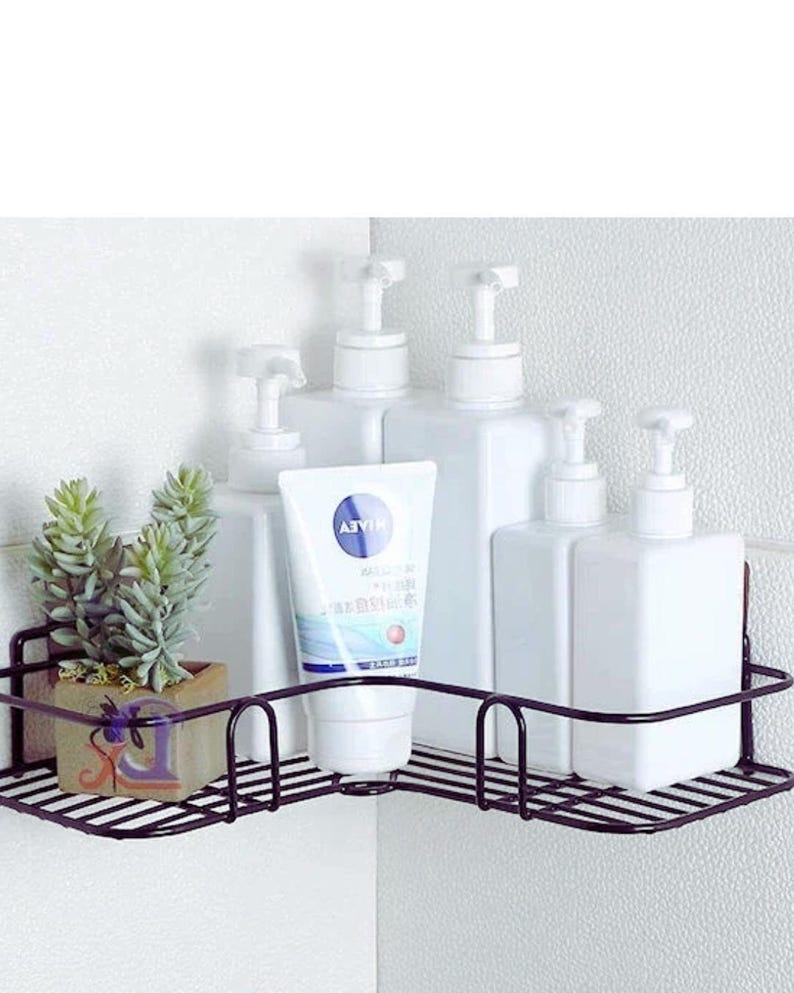 Wall Mounted Bathroom Corner Shelf - Etsy