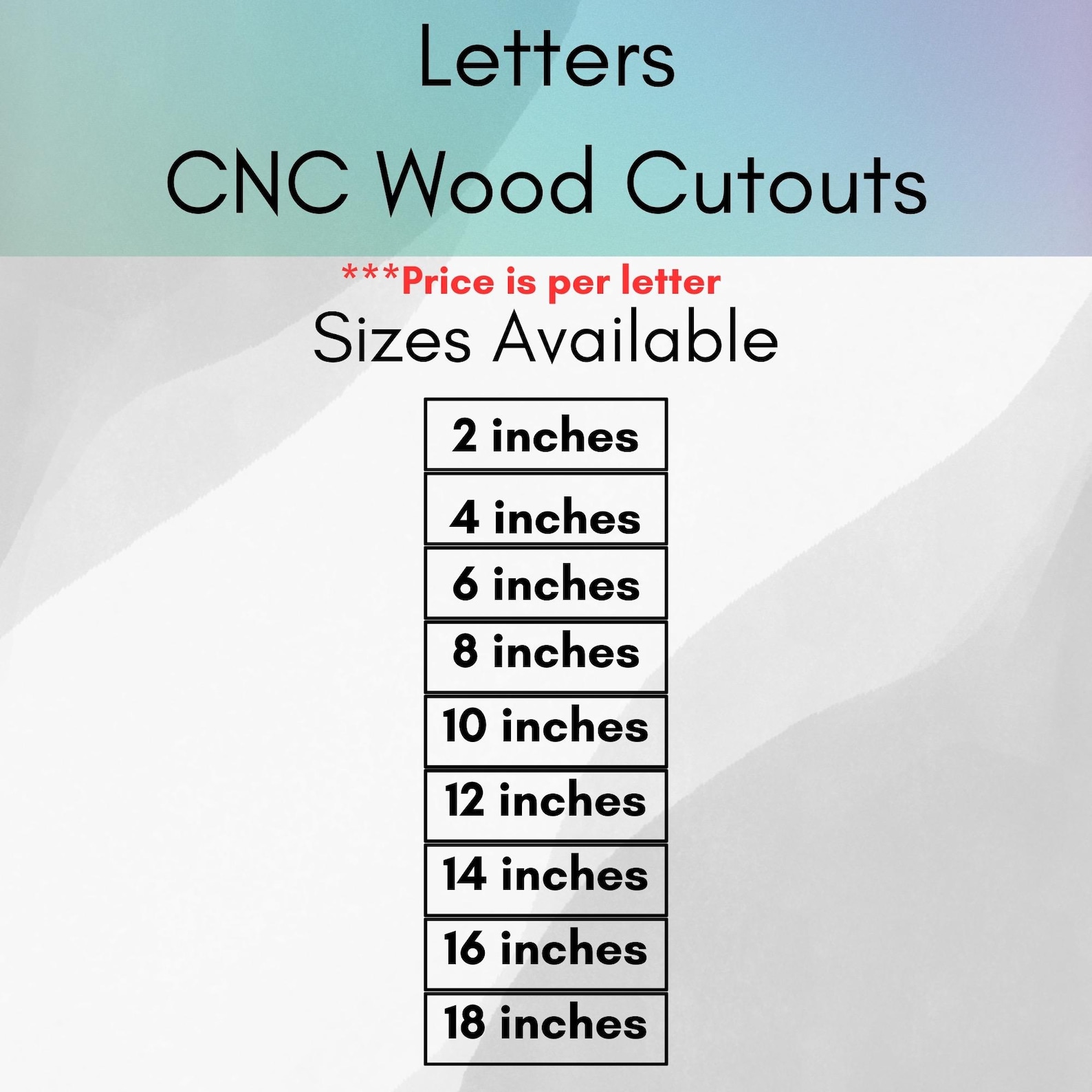 Unfinished Wood Letters – Custom Wooden Letters for DIY Projects - DIY ...