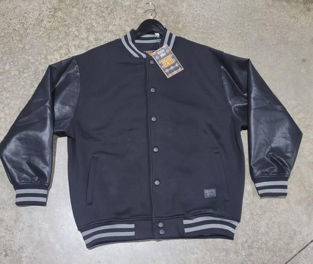 FB COUNTY Men Varsity Leather Sleeves Baseball Jacket Coat - Etsy