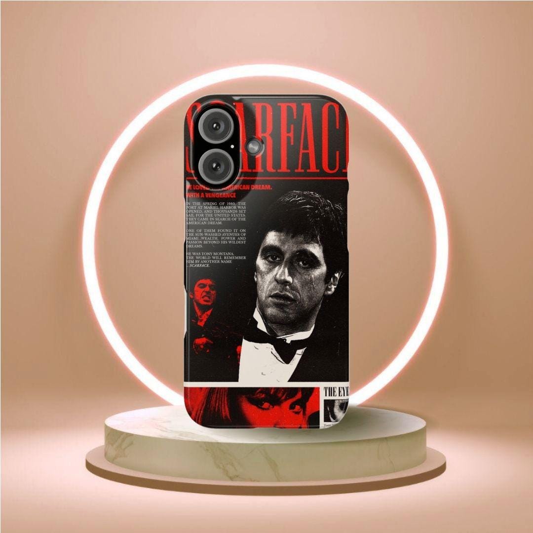Scarface Special Phone Case – Gangster Mafia Movie Retro Classic ...