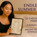 Summer Hit List: Printable Checklist for Women's Travel Goals (digital ...