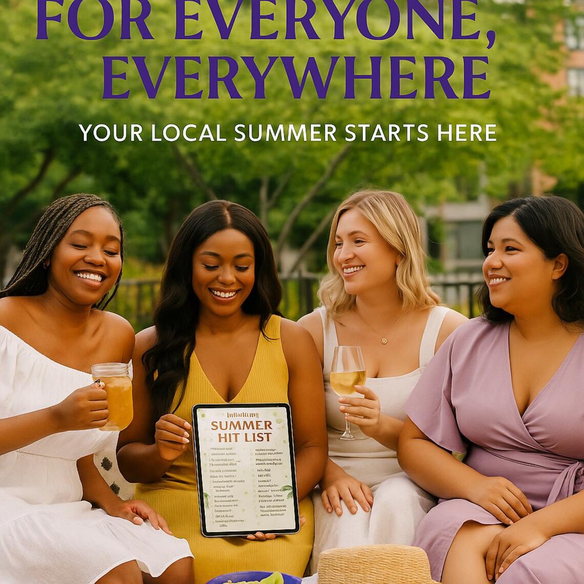 Summer Hit List: Printable Checklist for Women's Travel Goals (digital ...