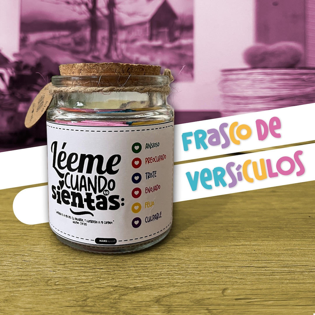 PDF Frasco de Versículos Bíblicos Para Diferentes Emociones - Cristiano ...