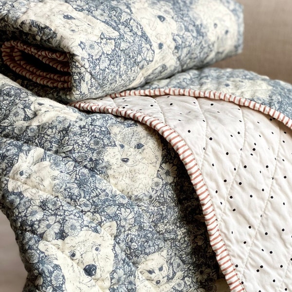 Whole Cloth Quilt - Etsy