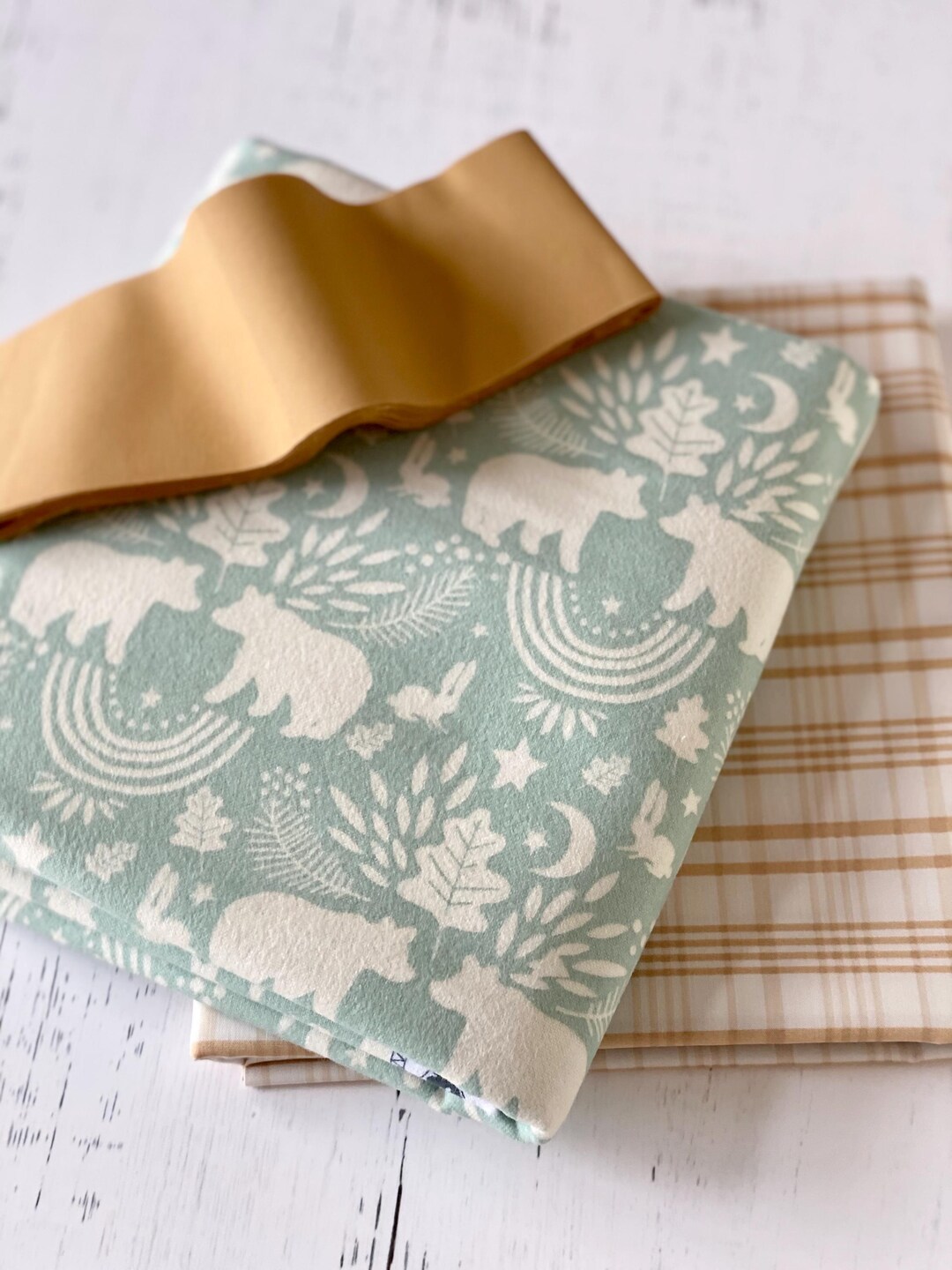 Baby/children's Whole Cloth Quilt Kit Quiet Encounter Flannel - Etsy