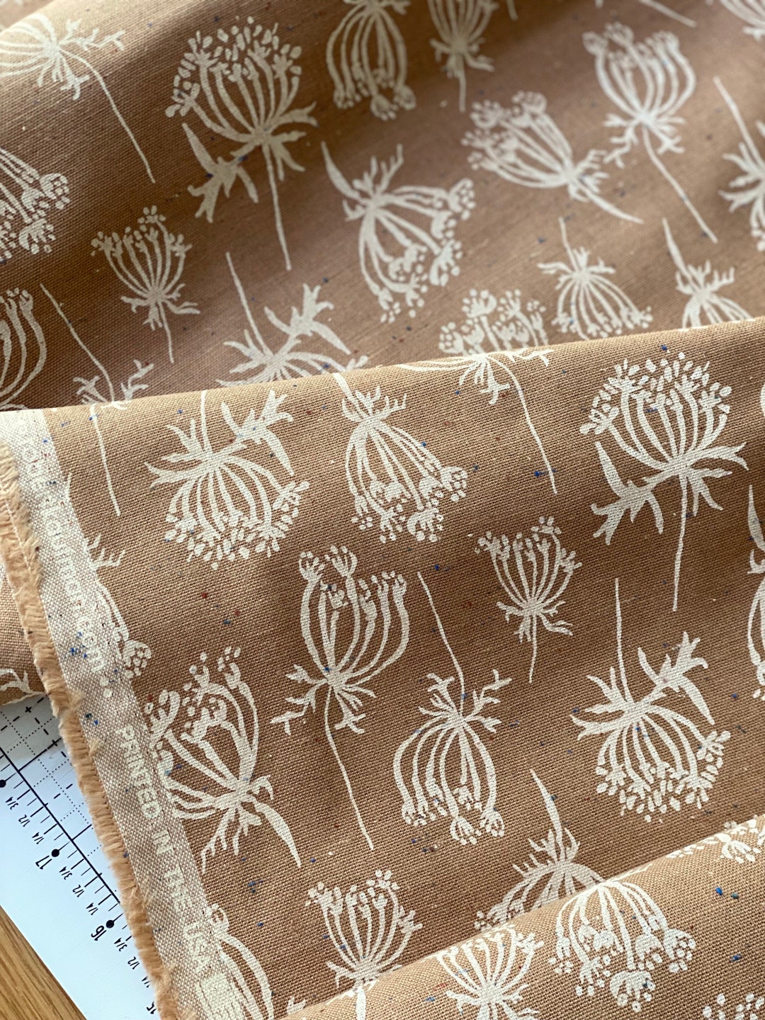 Mocha by Anna Graham From Riverbend Robert Kaufman - Etsy