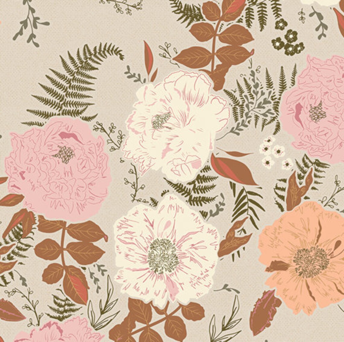 Foraged Garland Three From Roots of Nature by Bonnie Christine for Art ...