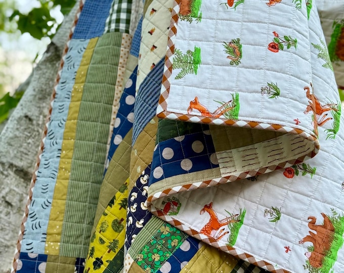 Folk Fables Quilt Kit / Pattern by Remi Vail Studio - Etsy