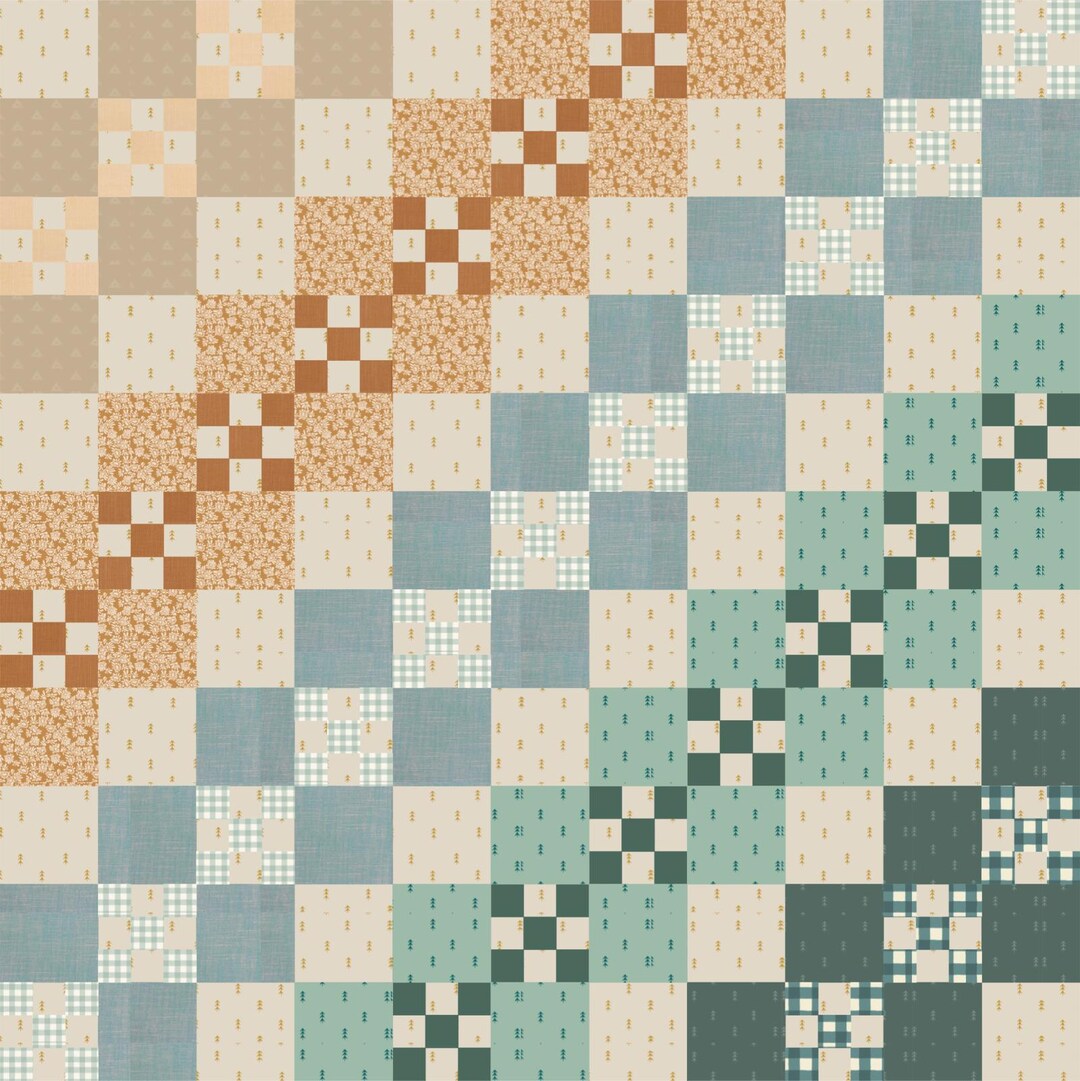 Patchwork Playground Quilt Kit - Etsy