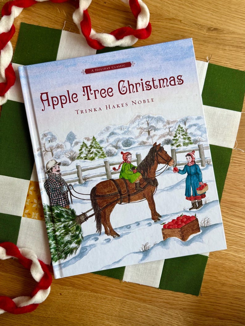 Apple Tree Christmas - THROW SIZE Andy Quilt Kit - Pattern Sold ...
