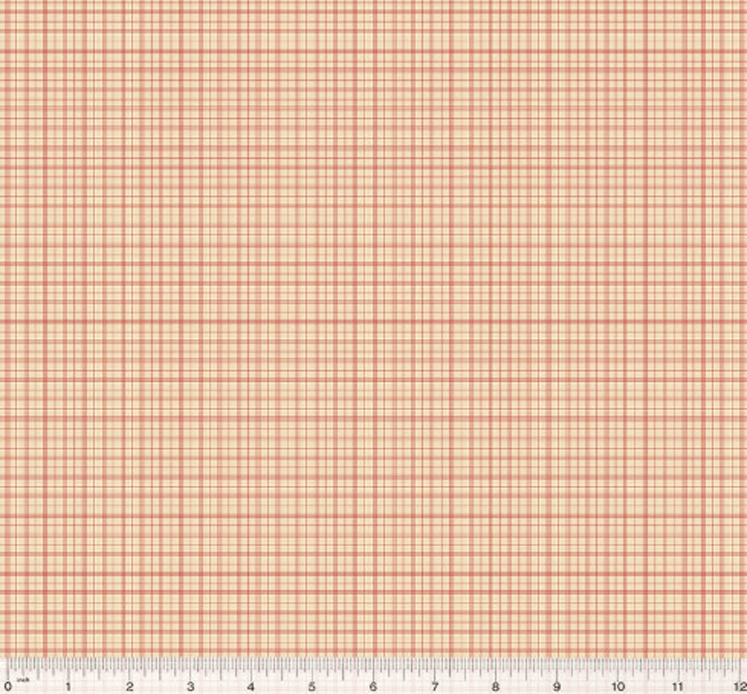 Blush Sweet Plaids From Petite Jeanne by L Atelier Perdu for Windham Fabrics - Etsy
