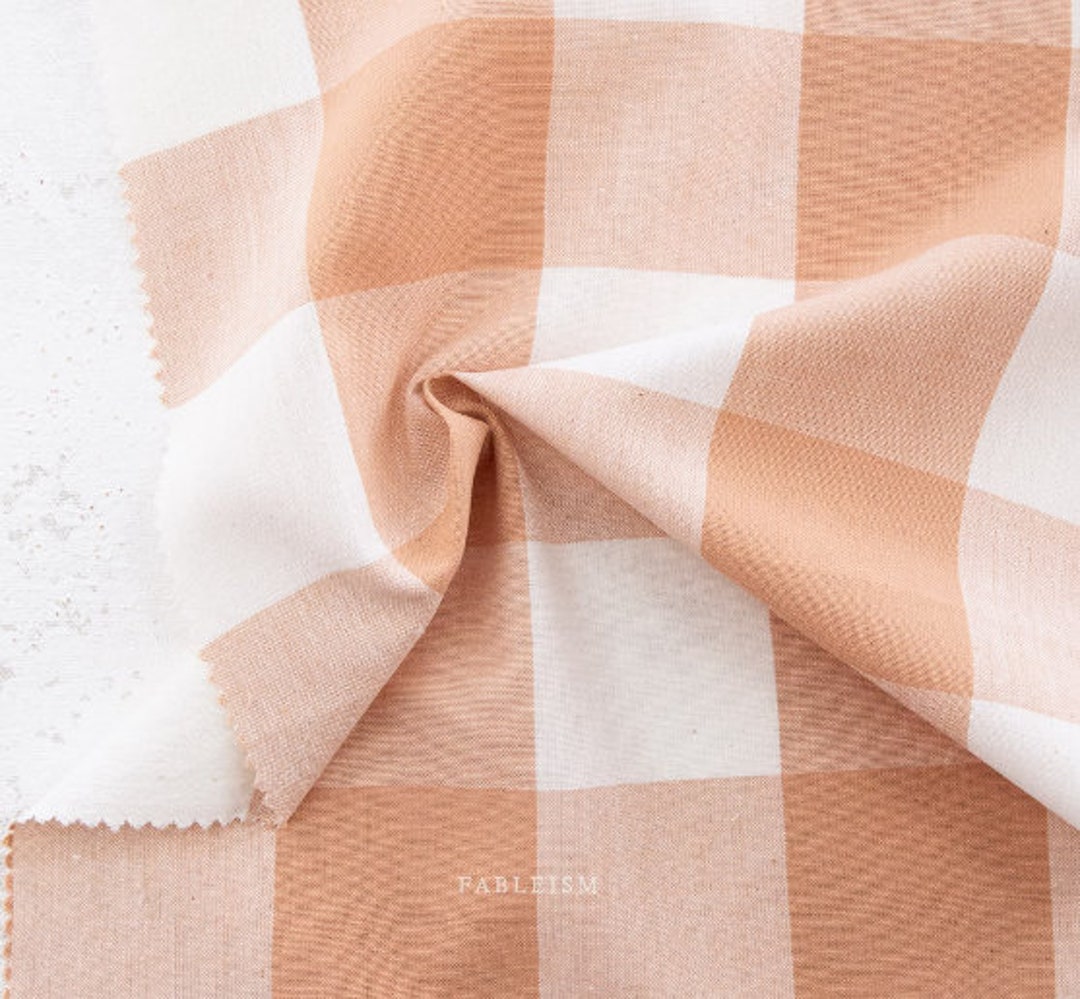 Merit Pink Large Check Camp Gingham From Fableism - Etsy