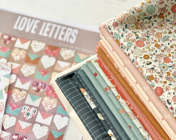 Love Letters Quilt Kit - Pattern Sold Separately - Etsy