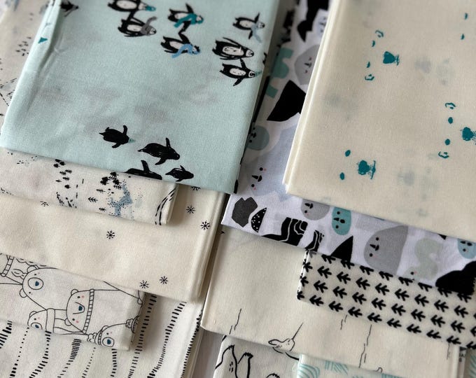Arctic Tale - FQ Fabric Wonders by AGF Studio for Art Gallery Fabrics ...