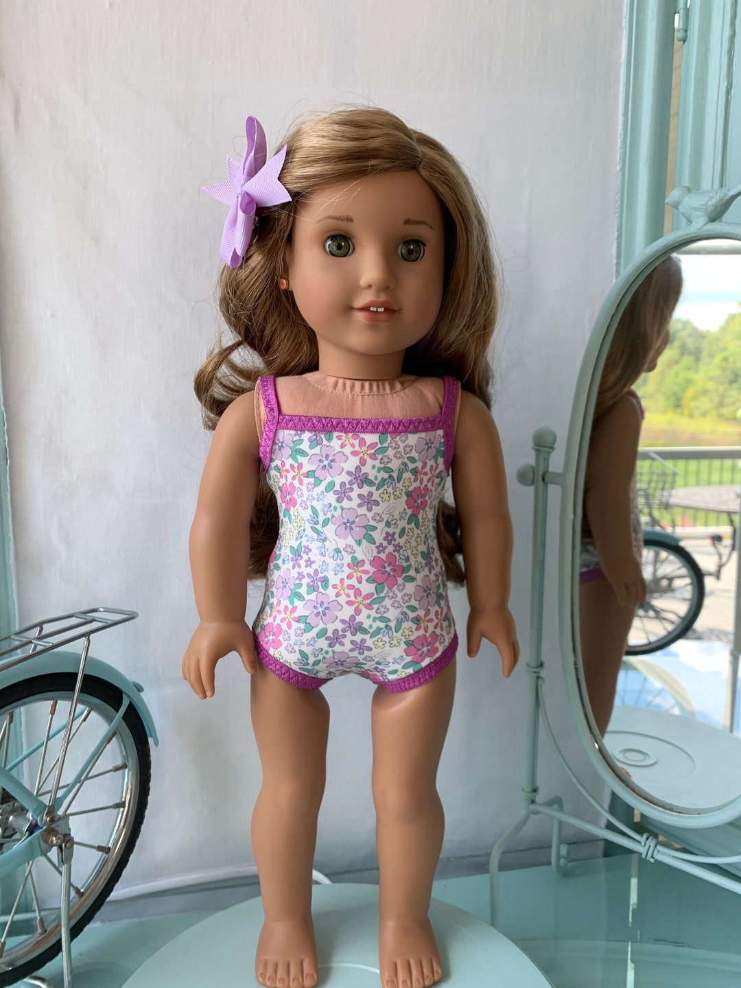 American Made Doll Swimsuit To Fit 18 Inch Dolls Such As Etsy