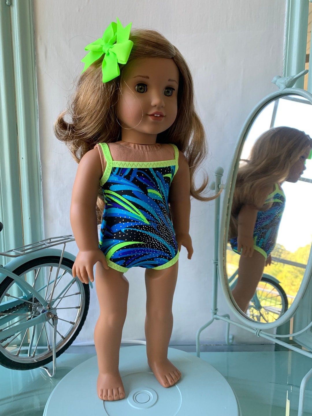 American Made Doll Swimsuit To Fit 18 Inch Dolls Such As Etsy