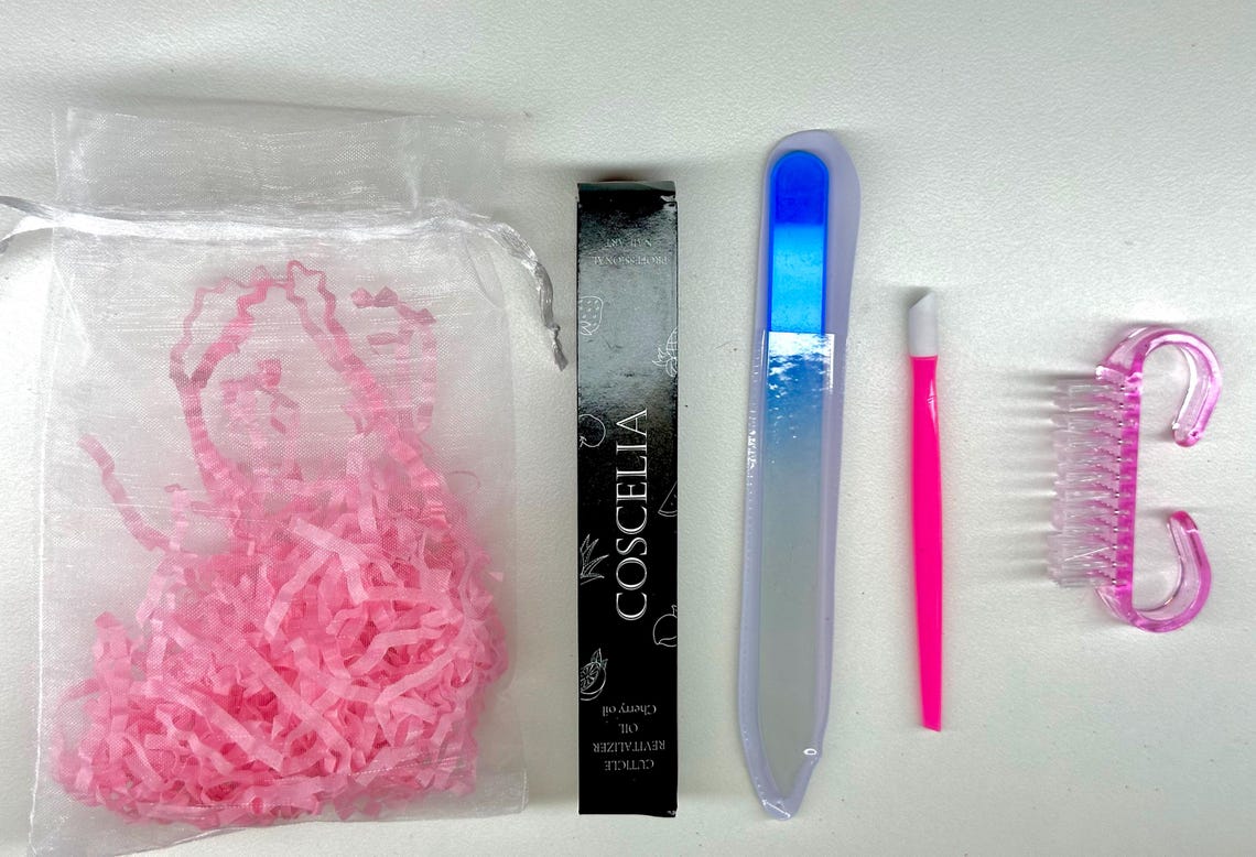 New Client Nail Gift Bag | Nail Salon Client Thank You Kit | Nail Care ...