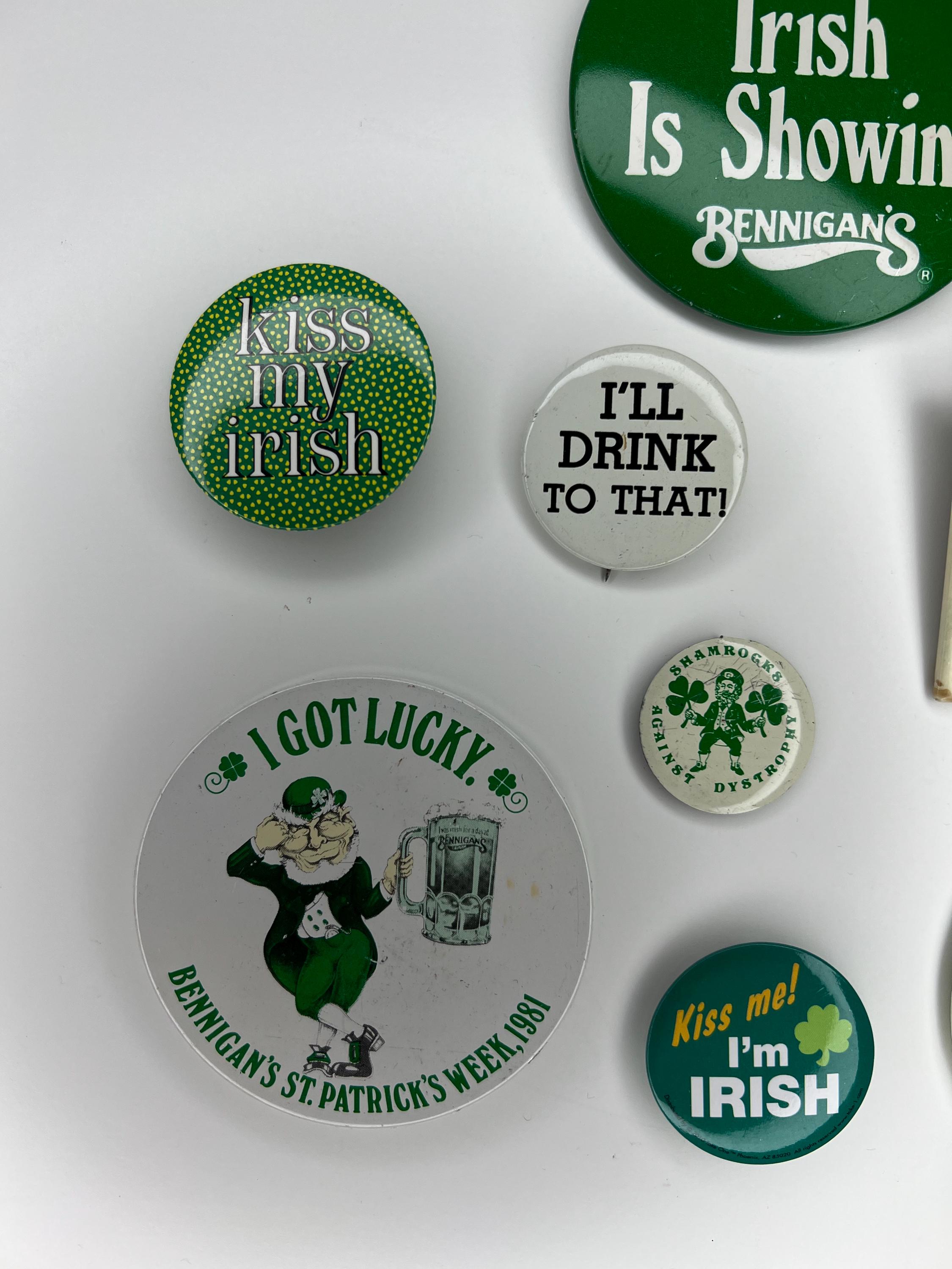Irish Collection Rare Vintage Button Pack 8 Asstd. Buttons - Etsy
