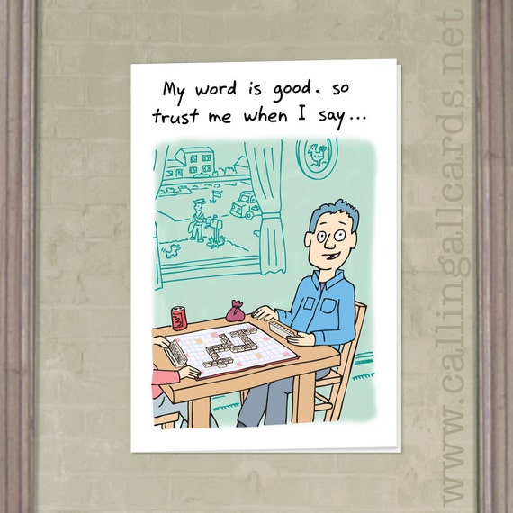 My Word Friendship Card | Etsy