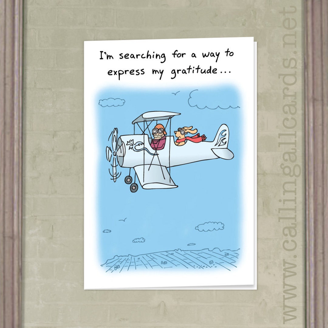 Searching - Thank You Card - Etsy