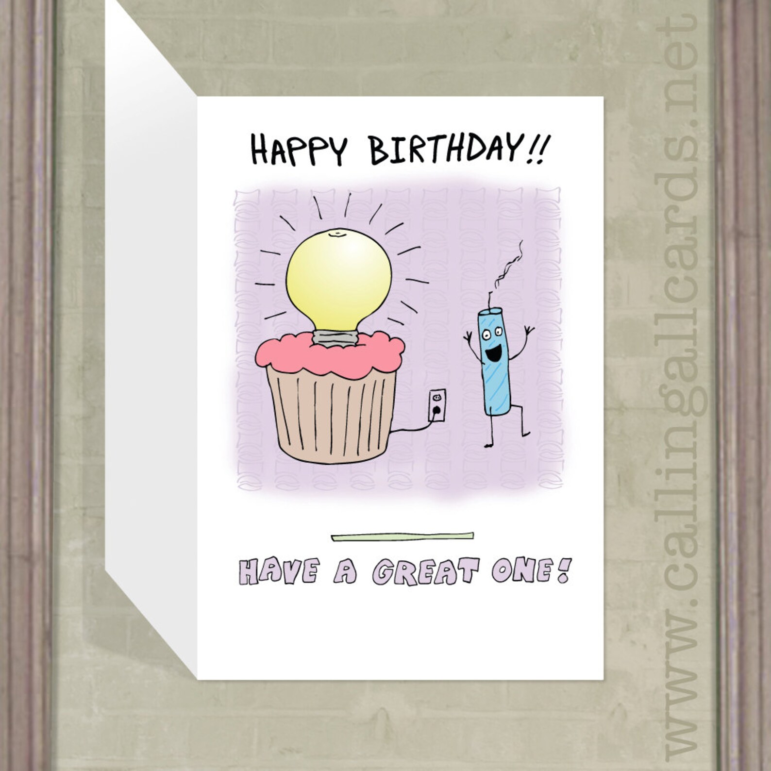 Light Bulb Birthday Card - Etsy Canada