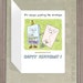 Bad Card - Birthday Card - Etsy