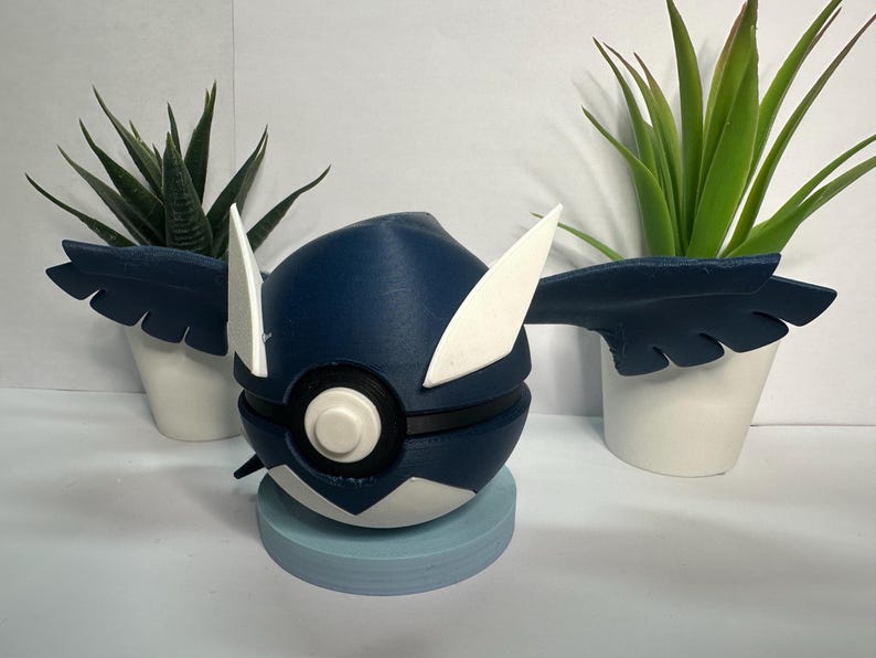 Pokémon TCG Shadow Lugia Inspired 3D Printed Pokeball Display Piece - Etsy