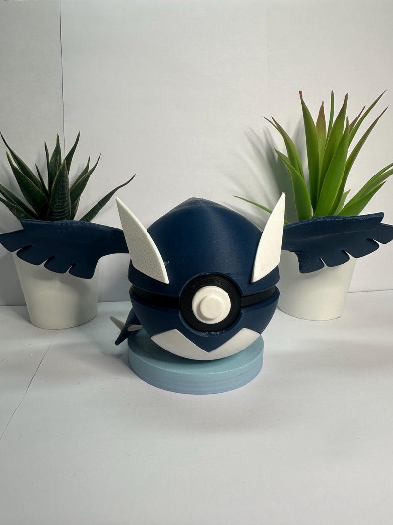 Pokémon TCG Shadow Lugia Inspired 3D Printed Pokeball Display Piece - Etsy