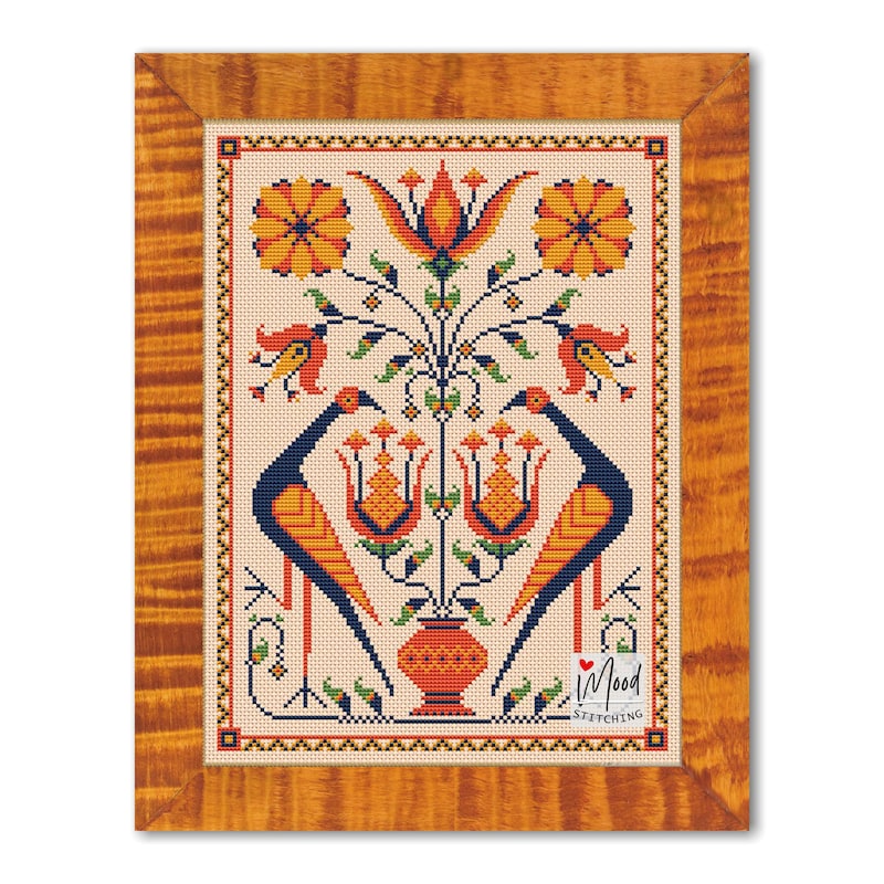 Modern Folk Embroidery - Etsy