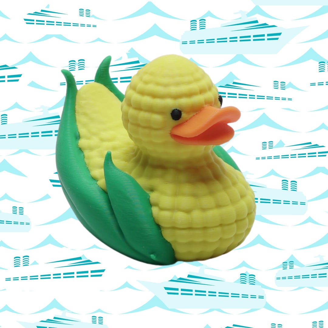 Corn Duck Gift for University of Nebraska Fan or Jeep Ducking Gift for ...
