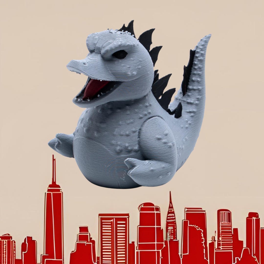 Godzilla Style Duck Jeep Ducking Gift for Monster Fan Sci Fi Movies ...