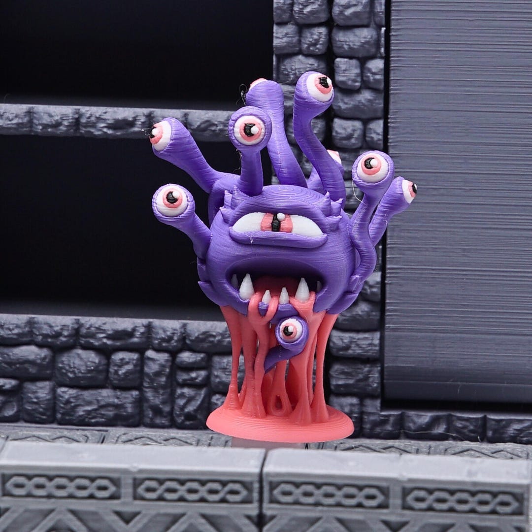 Beholder Monster Dnd Miniature for Tabletop Game Role Play Eye Tyrant ...