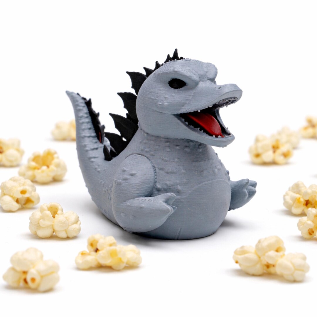 Godzilla Duck Car Dashboard Accessory Funny 4x4-jeep Duck Kaiju Sci-fi ...