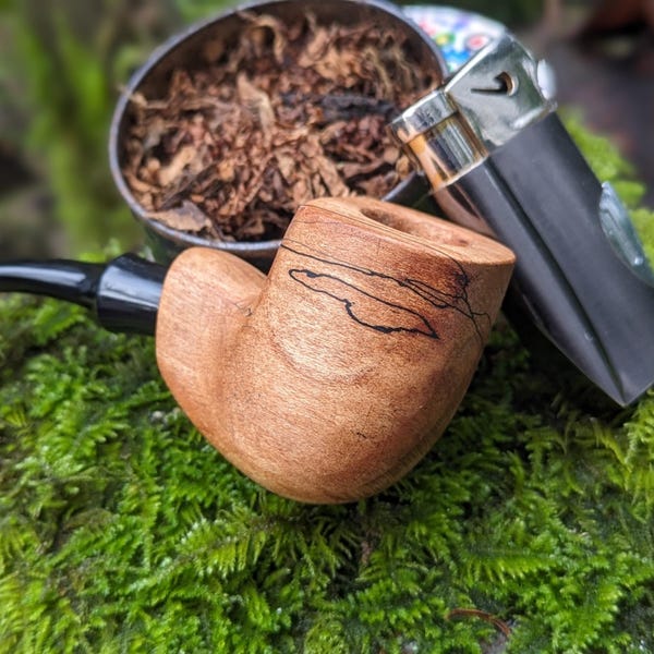 Burl Pipe - Etsy