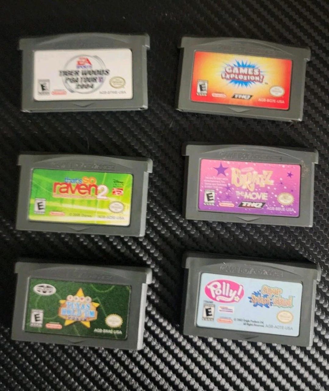 Nintendo Gameboy Color/advance Vintage Game Cartridges Lot of 6 - Etsy