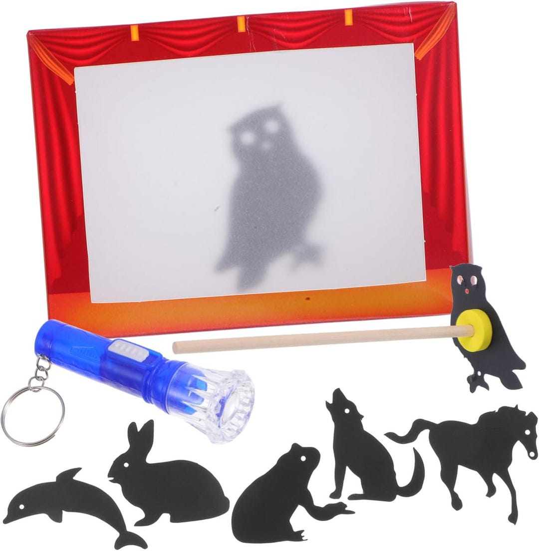 1 Set DIY Chinese Shadow Puppets Kit for Interactive Educational ...