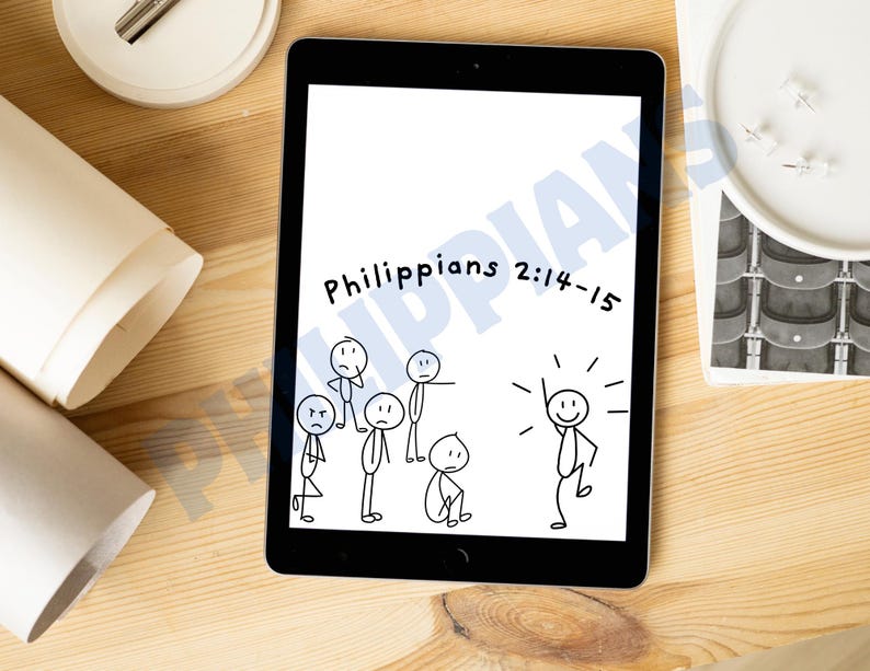 Digital Stickers Philippians Bundle PNG and SVG Files - Etsy