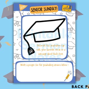 Senior Sunday Sermon Notes for Kids PDF Printable Download - Etsy