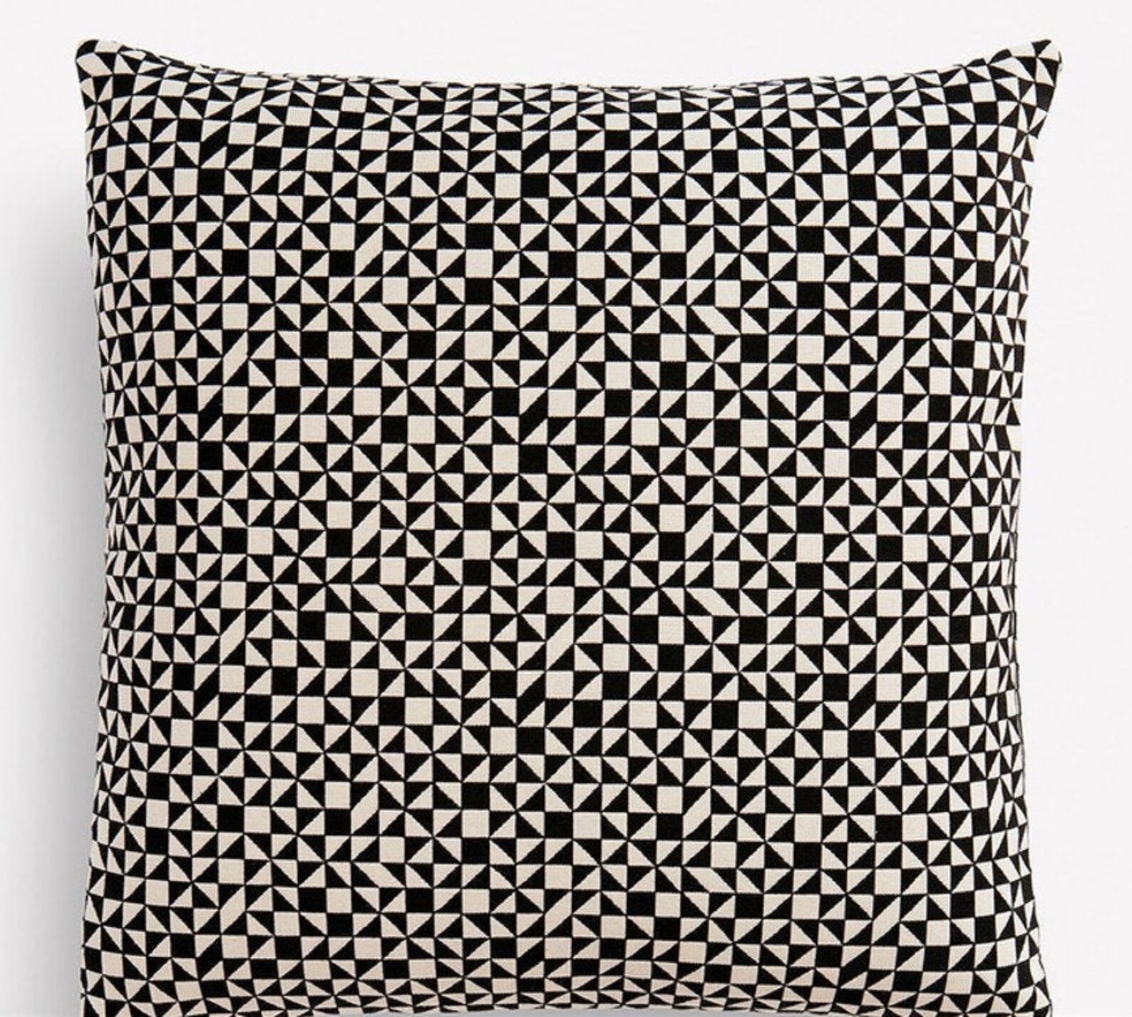 Checker Split Midcentury Modern Pillow Cover Alexander | Etsy