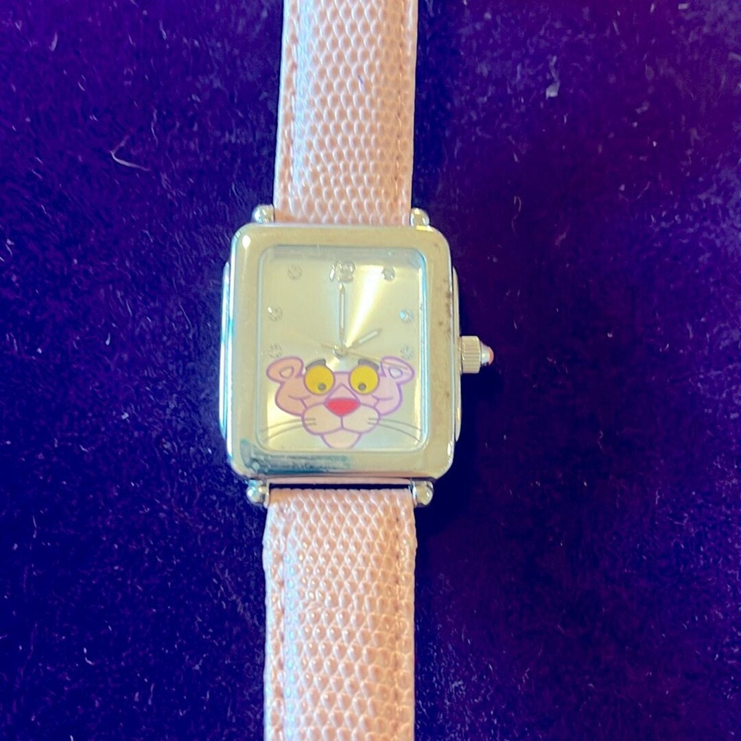 Vintage Pink Panther 40th Anniversary Ladies Watch - Etsy