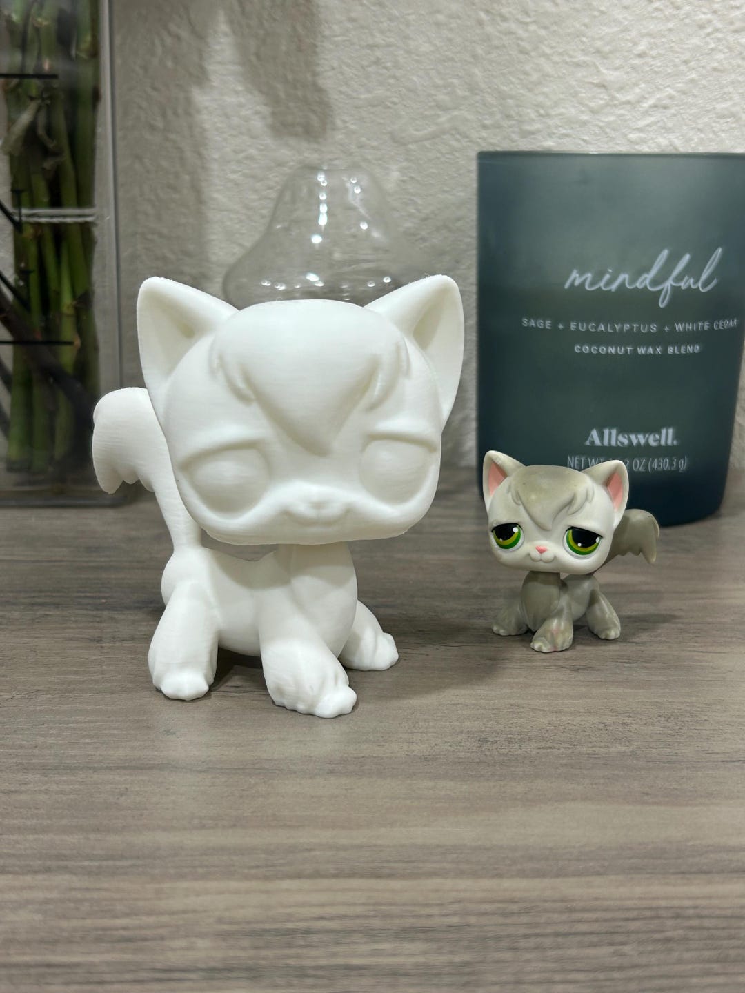 Littlest Pet Shop 3D Printed Angora Cat Model - Etsy