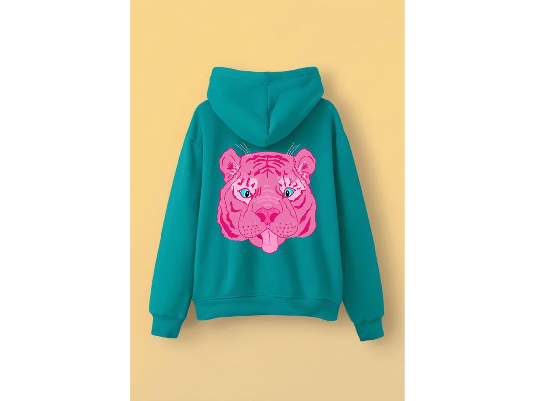 Tiger PNG, Tiger Digital Download, Pink Tiger - Etsy