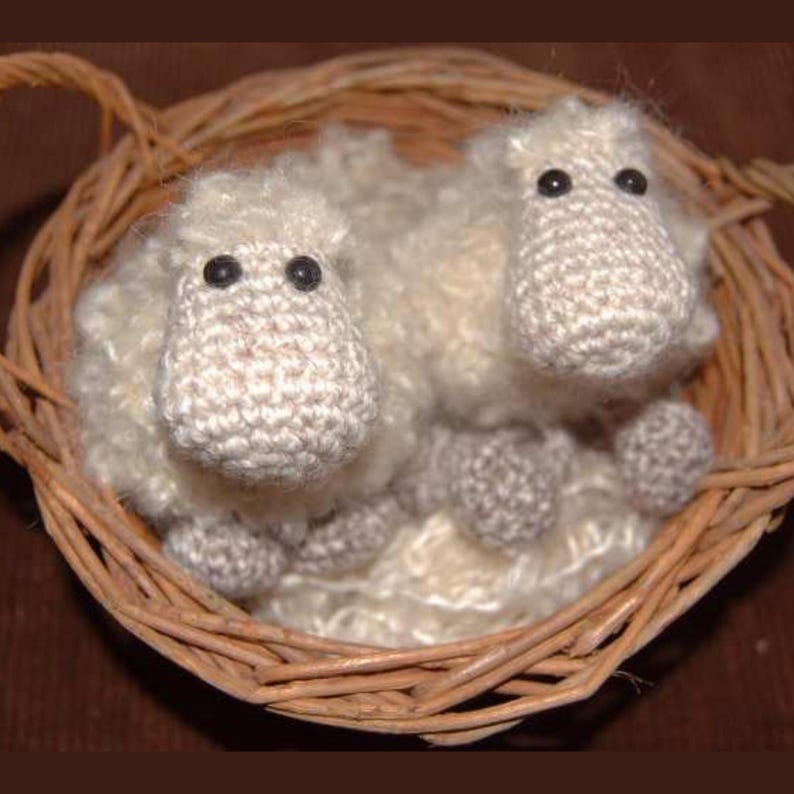 Cute Sheep Crochet Pattern - Digital Amigurumi Pattern PDF | Easy ...