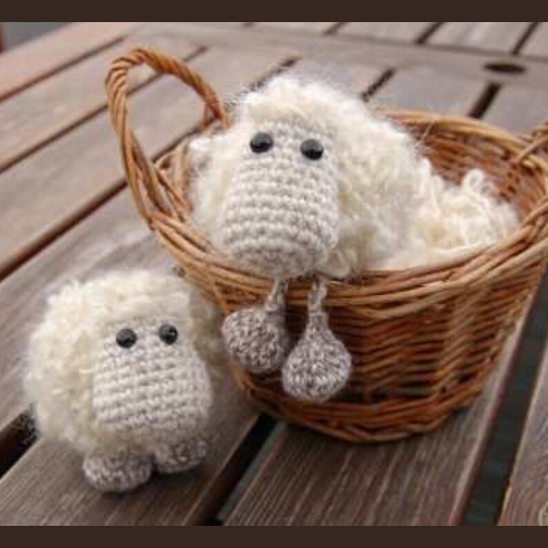 Cute Sheep Crochet Pattern - Digital Amigurumi Pattern PDF | Easy ...