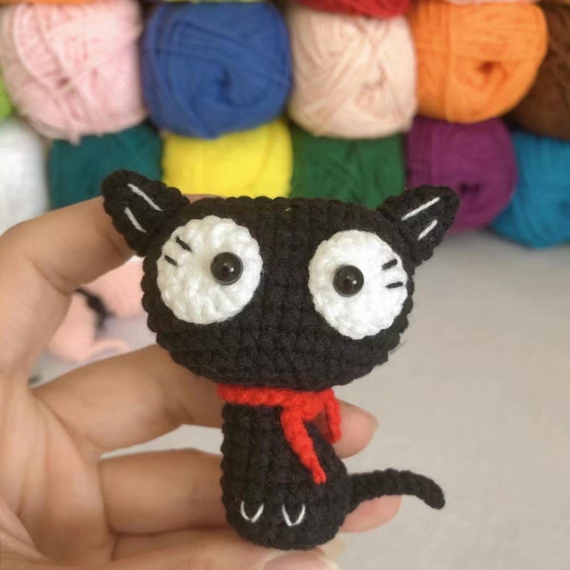 Crochet Cat Amigurumi Pattern: Easy DIY Toy (PDF Pattern) - Etsy