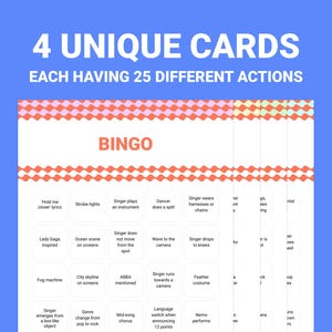 Eurovision-inspired Bingo | Eurovision Song Contest | Grand Final Basel ...