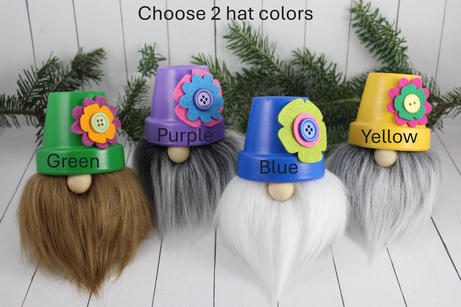 Pothead Gnome Felt Flower DIY Craft Kit - Etsy