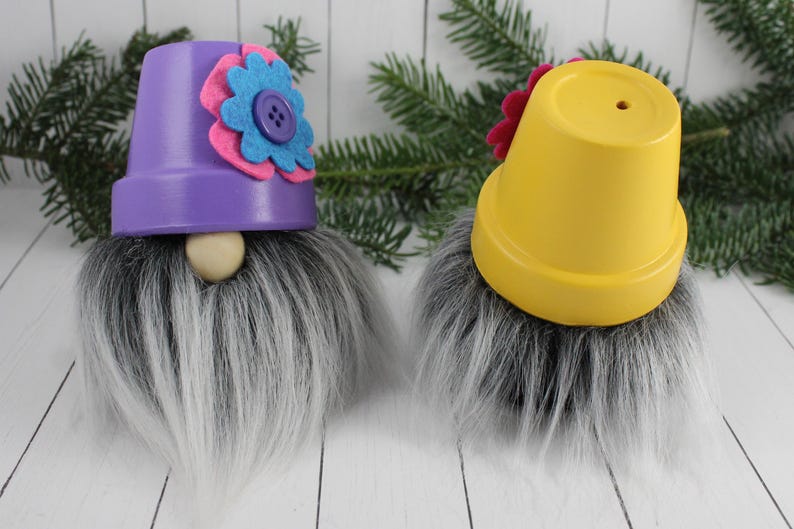 Pothead Gnome Felt Flower DIY Craft Kit - Etsy